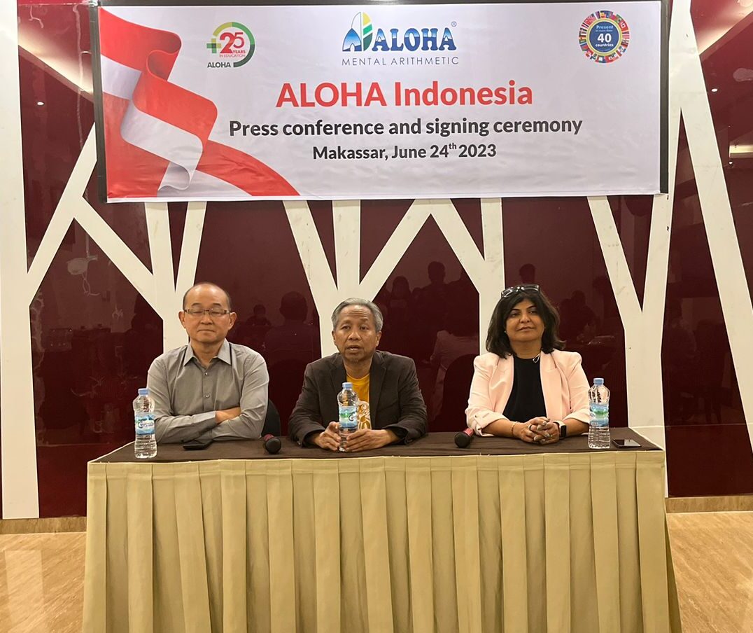 Press Conference And Signing Ceremony, ALOHA MENTAL ARITHMATIC Hadir ...